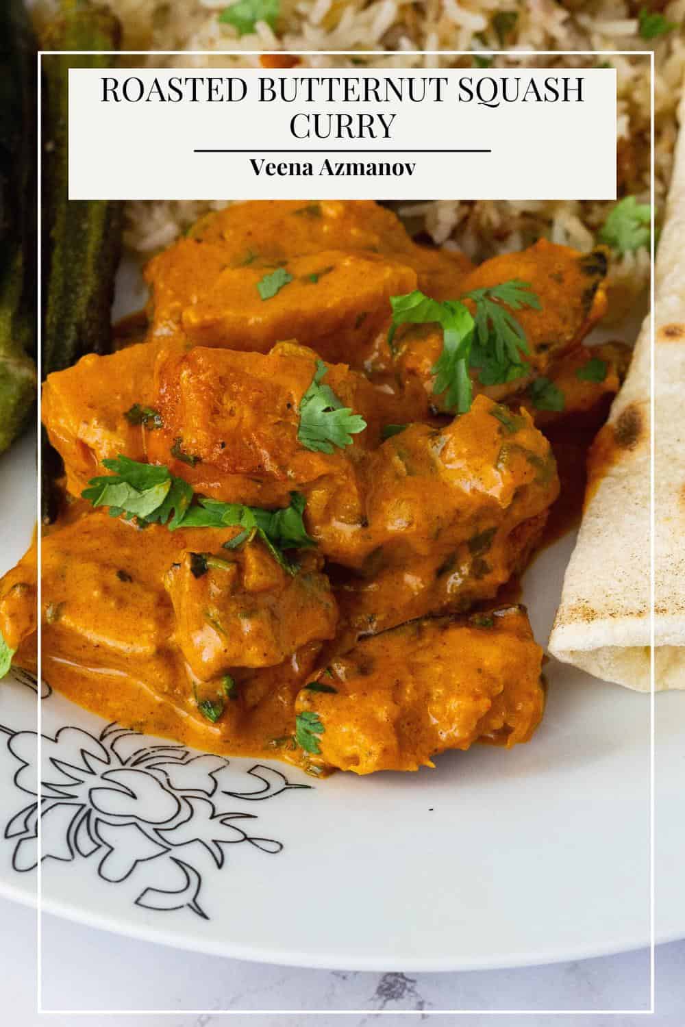 Butternut Squash Curry Recipe (A Quick Recipe) - Veena Azmanov Kitchen