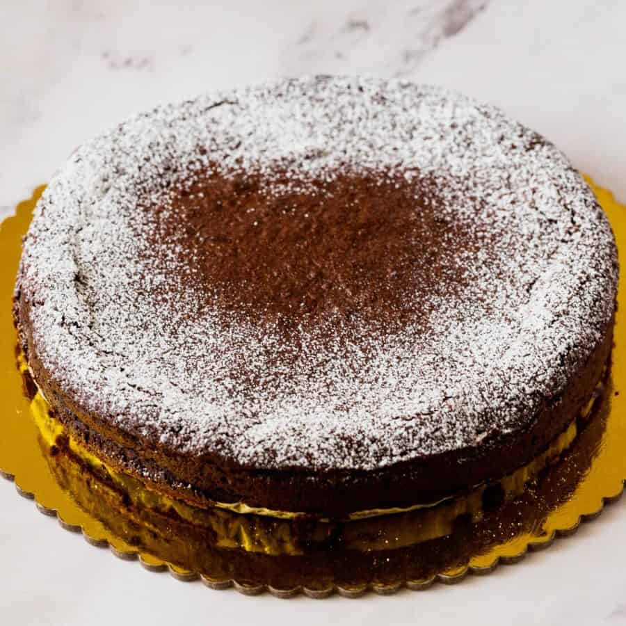 Chocolate Torte Recipe – Rich, Fudgy, Flourless - Veena Azmanov Kitchen