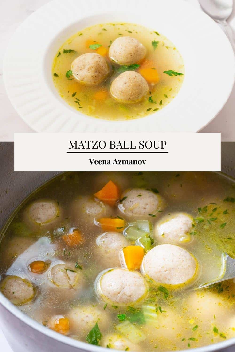 Quick and Easy Matzo Ball Soup Recipe - Traditional Passover Recipe ...