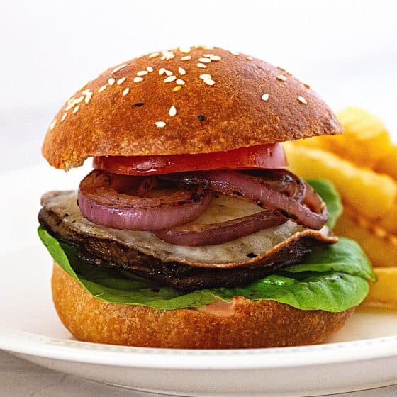 The Secret to Grilling the Perfect Portobello Mushroom Burger - Veena ...