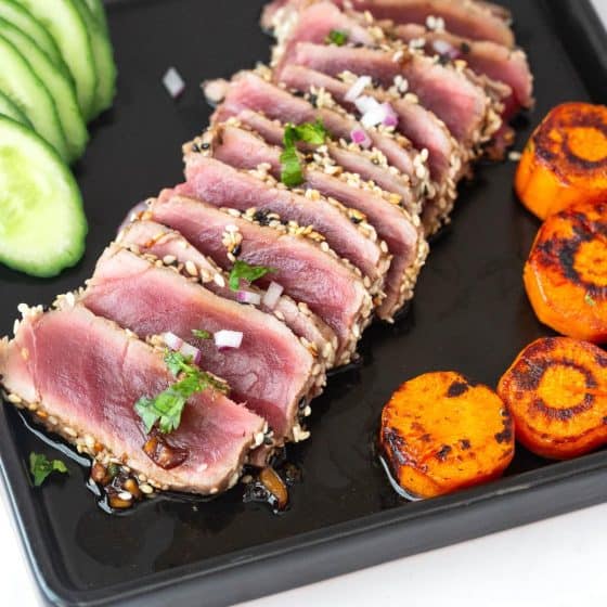 Tuna Crudo: A Sophisticated and Elegant Dish - Veena Azmanov Kitchen