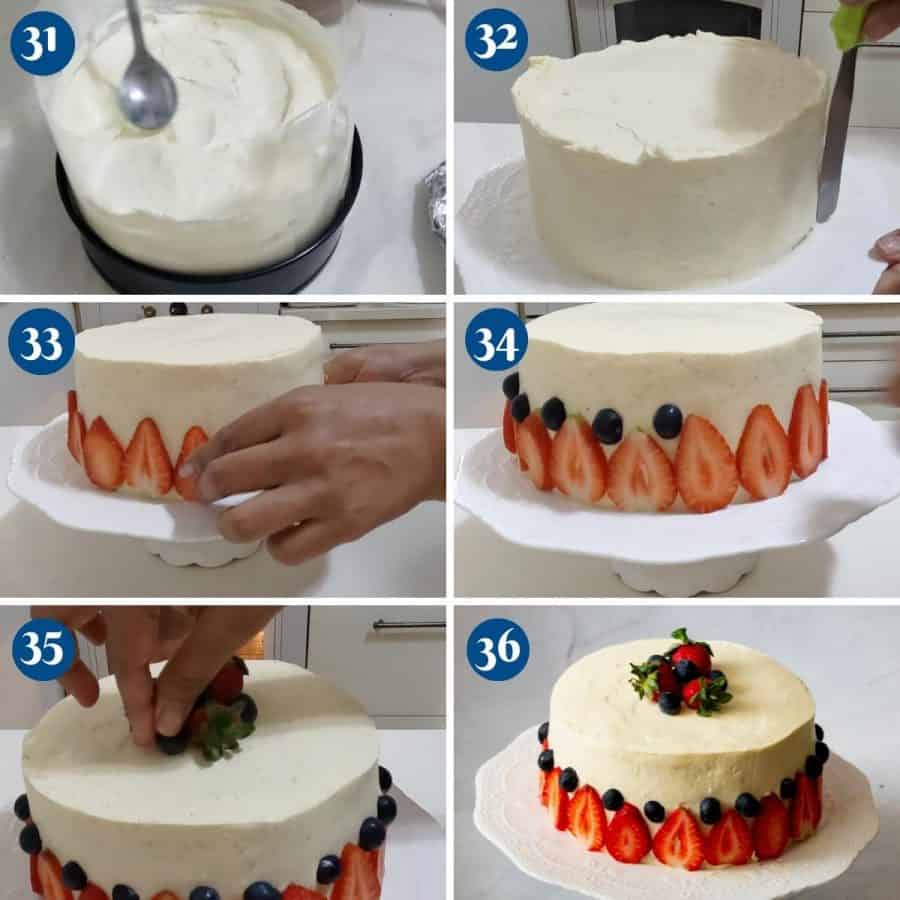 Berry Chantilly Cake: A Delectable Dessert Recipe - Veena Azmanov Kitchen