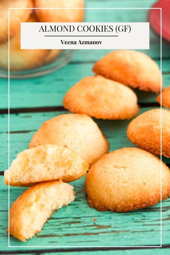 Coconut Almond Cookies That Wow Your Taste Buds (GF) - Veena Azmanov ...