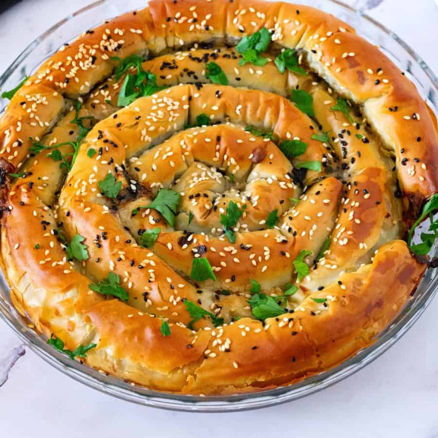 Perfectly Flaky Spanakopita Spiral Every Time - Veena Azmanov Kitchen