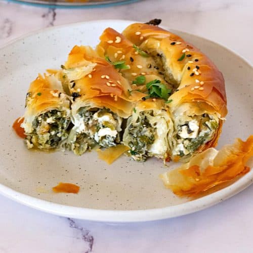 Perfectly Flaky Spanakopita Spiral Every Time - Veena Azmanov Kitchen