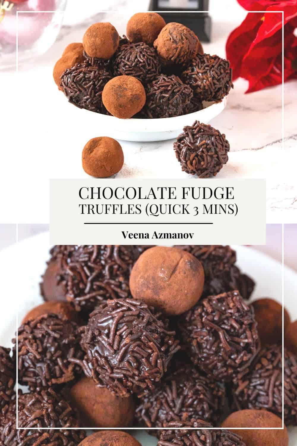 No-Bake Chocolate Fudge Balls – Simple and Irresistible in 3 Mins ...