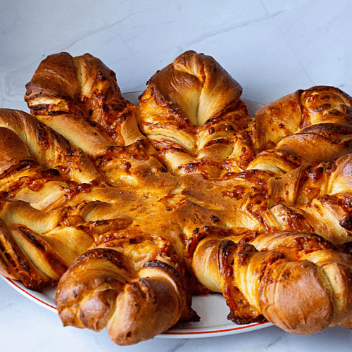Star Bread Recipe: An Easy and Impressive Holiday Delight - Veena ...