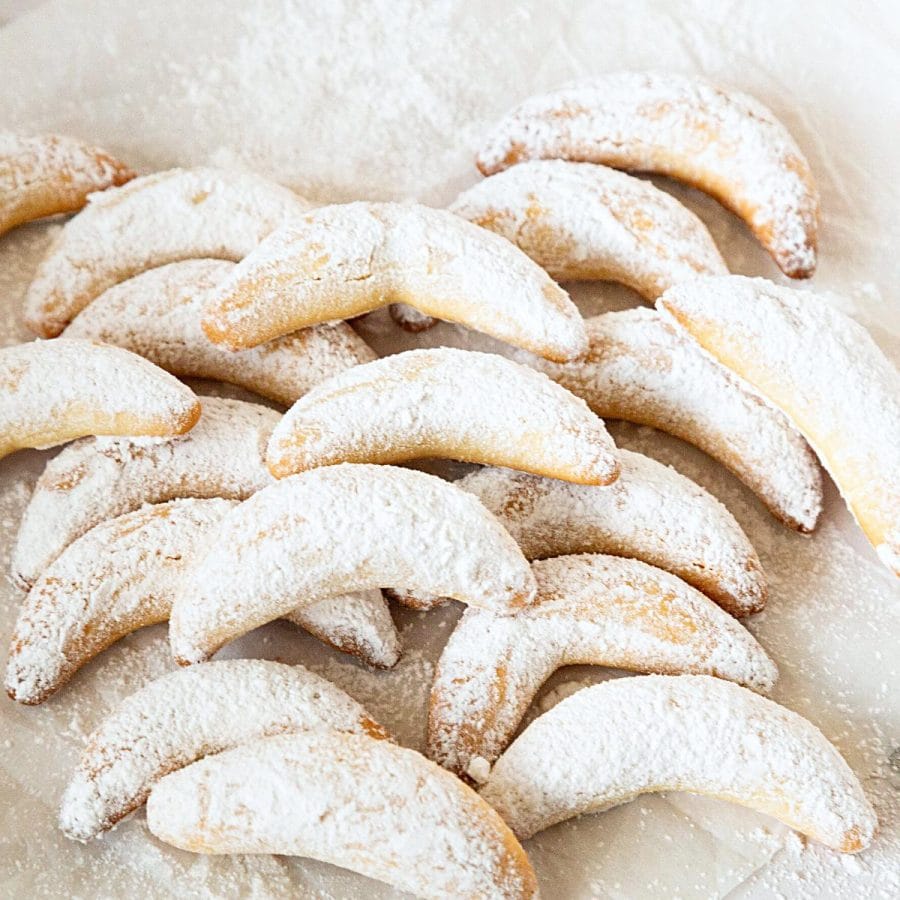 Vanilla Crescents Recipe That Will Blow Your Mind! - Veena Azmanov Kitchen