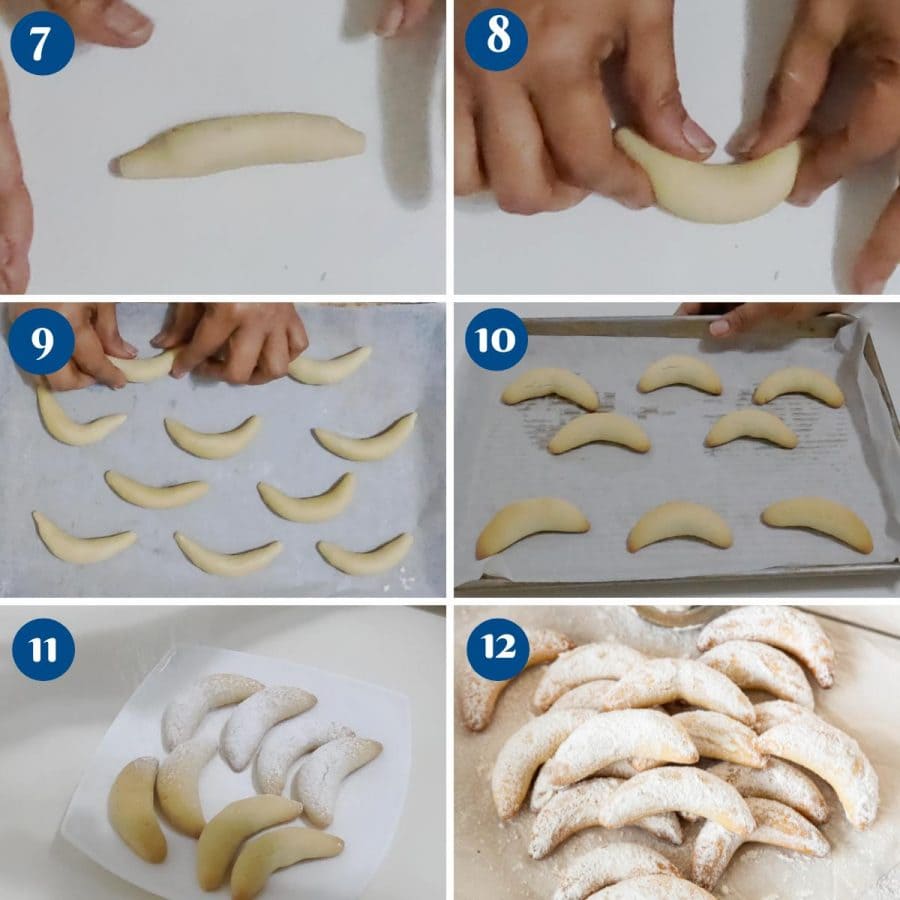 Vanilla Crescents Recipe That Will Blow Your Mind! - Veena Azmanov Kitchen