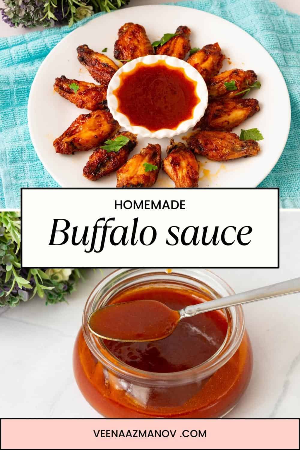 Delicious Homemade Buffalo Sauce Recipe - Veena Azmanov Kitchen