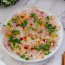 Delicious Fish Carpaccio: A Burst of Flavors - Veena Azmanov Kitchen