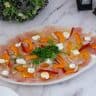 Delicious Fish Carpaccio: A Burst of Flavors - Veena Azmanov Kitchen