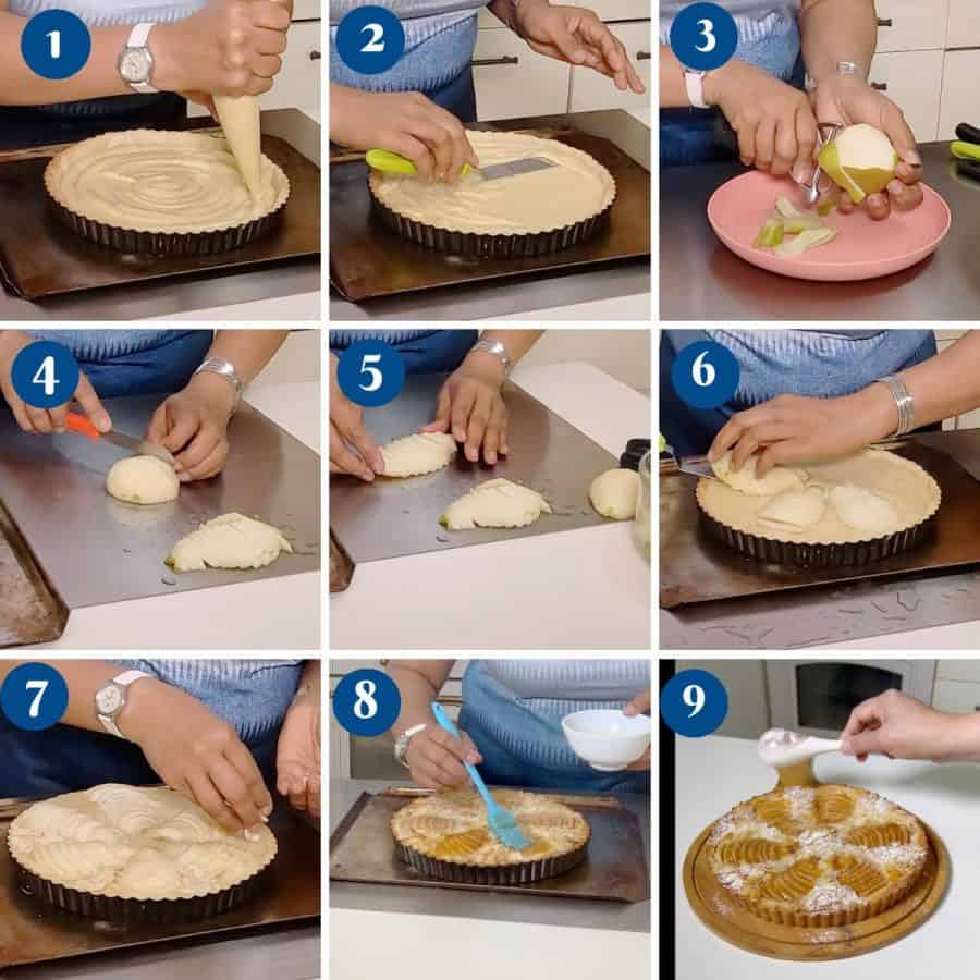The Perfect Frangipani Pear Tart: A Blissful Dessert - Veena Azmanov ...