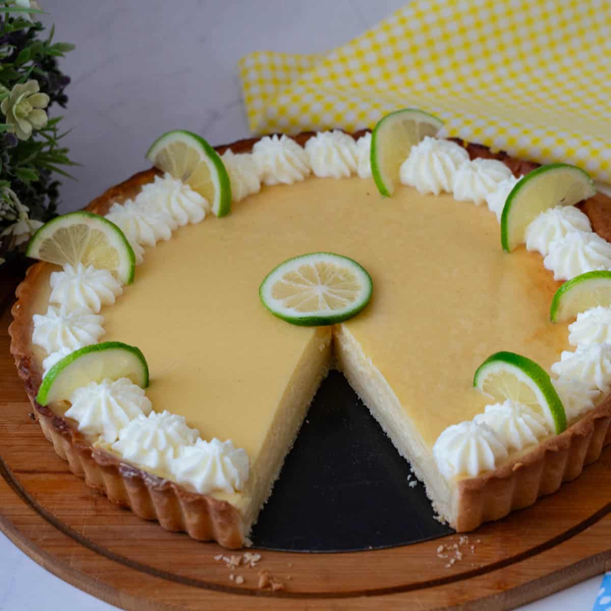 Parisian Flan French Custard Tart - Veena Azmanov Kitchen
