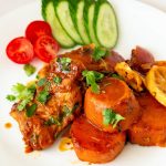 Braised Chicken with Sweet Potatoes – Easy One-Pot Comfort Food- Veena ...