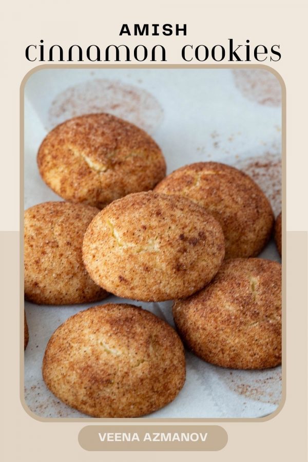 Incredibly Delicious Amish Cinnamon Sugar Cookies Recipe - Veena ...
