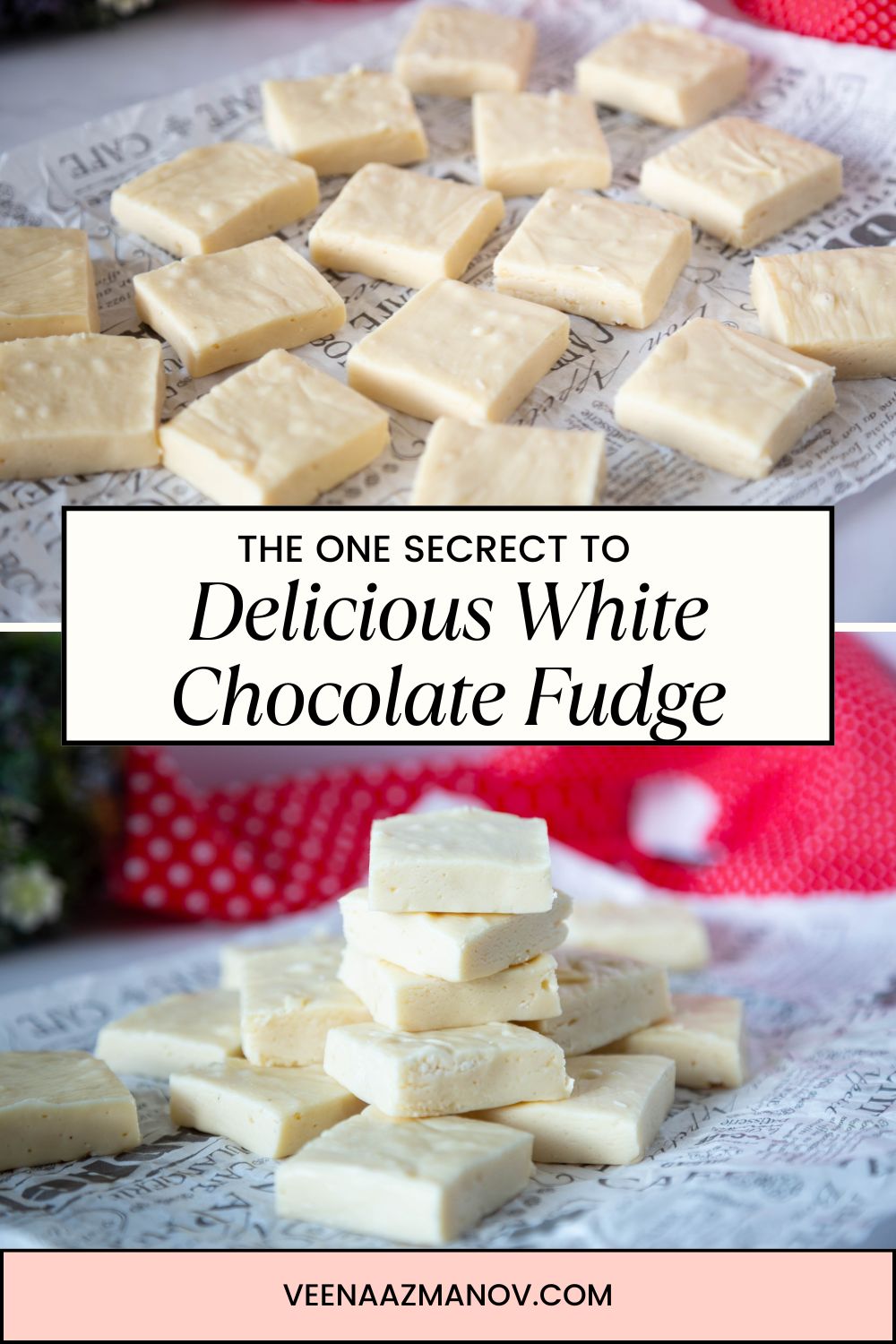 Homemade White Chocolate Fudge: A Sweet and Simple Treat - Veena ...