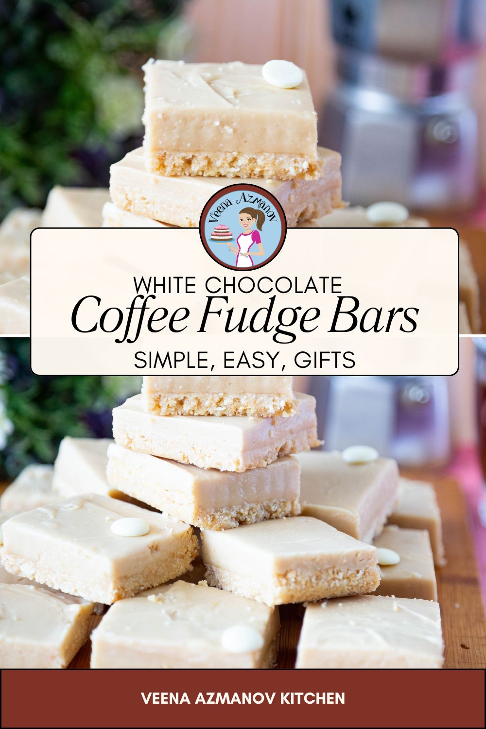 Coffee Fudge Bars Recipe: A Crowd-Pleasing Dessert - Veena Azmanov Kitchen