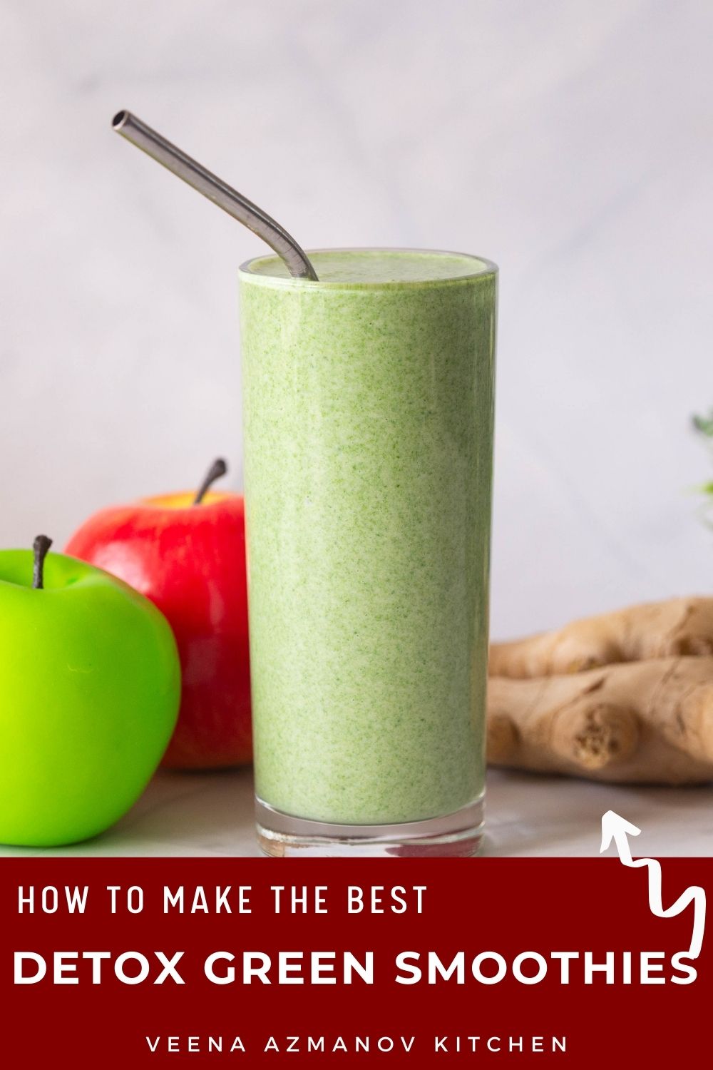 Delicious Detox Green Smoothie Recipes for Clean Eating - Veena Azmanov ...