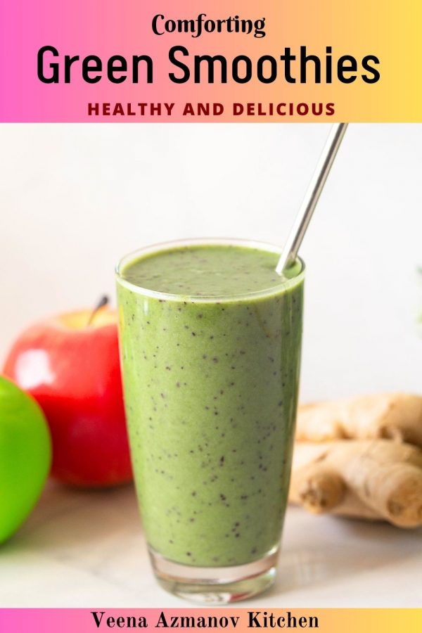 Delicious Detox Green Smoothie Recipes for Clean Eating - Veena Azmanov ...