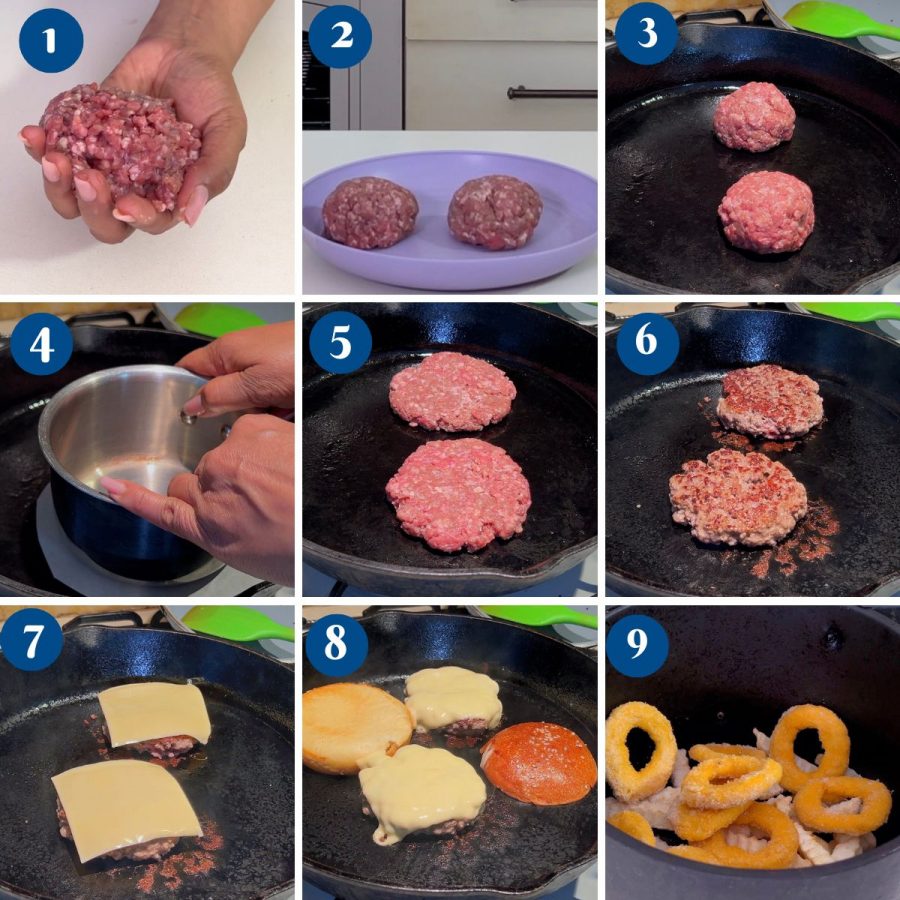 Double Cheeseburger: Smash Patties and Cheese Delight - Veena Azmanov ...