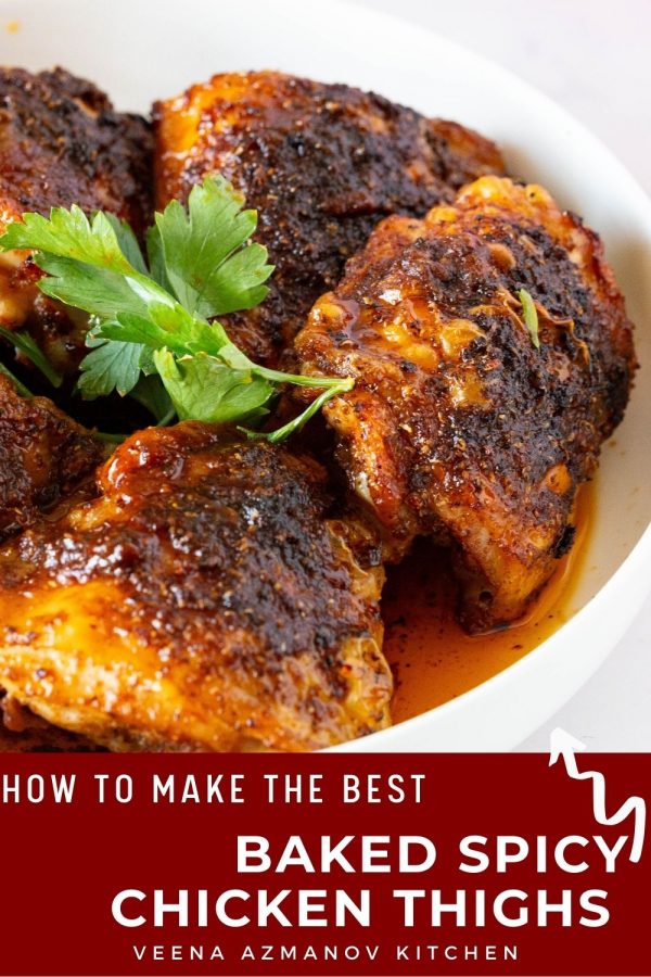 Spicy Chicken Thighs for Quick and Easy Dinners - Veena Azmanov Kitchen