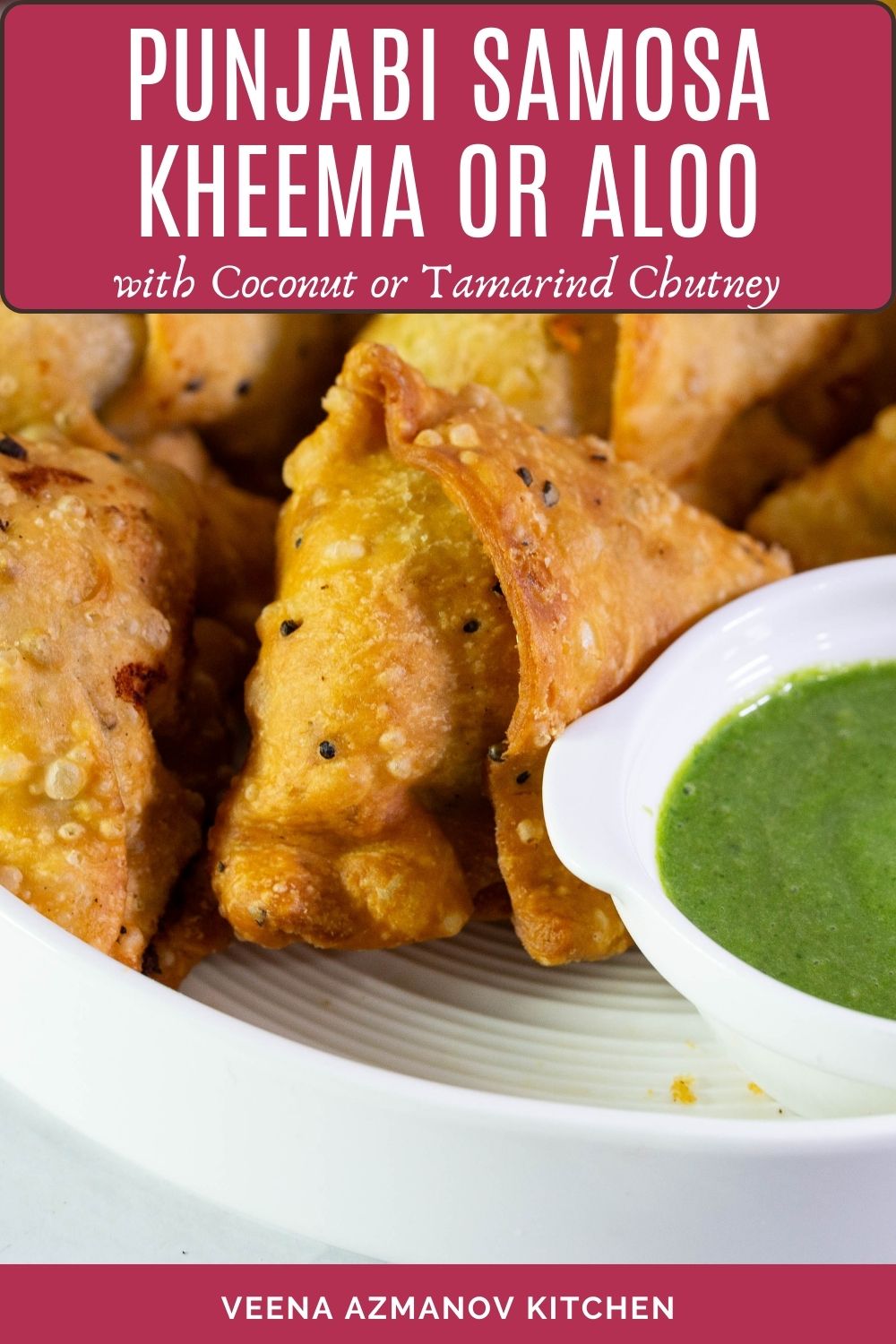 Homemade Punjabi Samosa (With Aloo and Kheema Filling)- Veena Azmanov ...