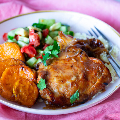 Moist Chicken Gyros with Tzatziki Sauce: Vertical Spit Or Skillet ...