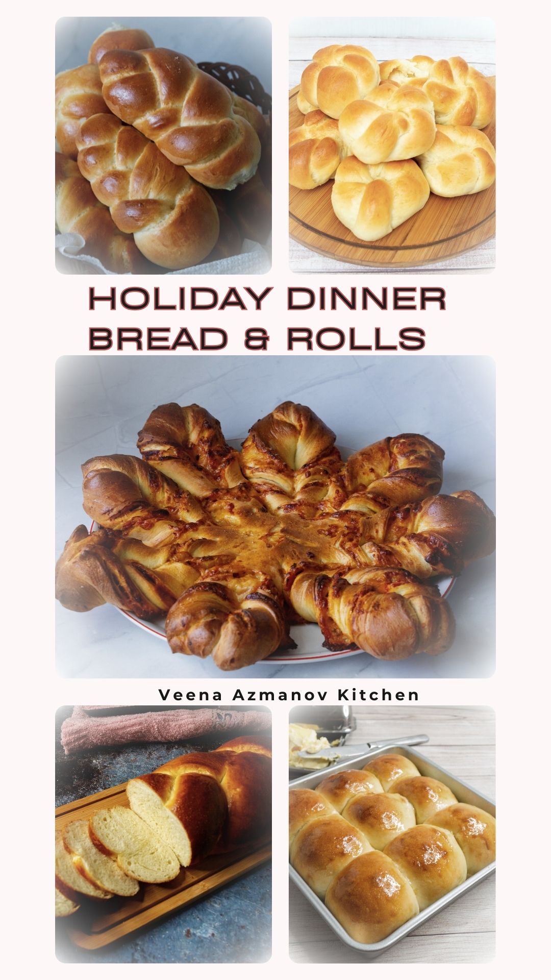 Christmas Dinner: Mains, Sides, Soups & Holiday Breads (Easy Menu Ideas ...