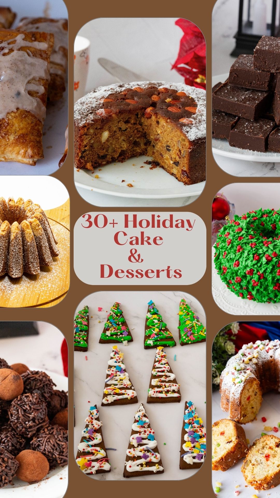 Holiday Cakes & Desserts You Must Bake This Year - Veena Azmanov Kitchen