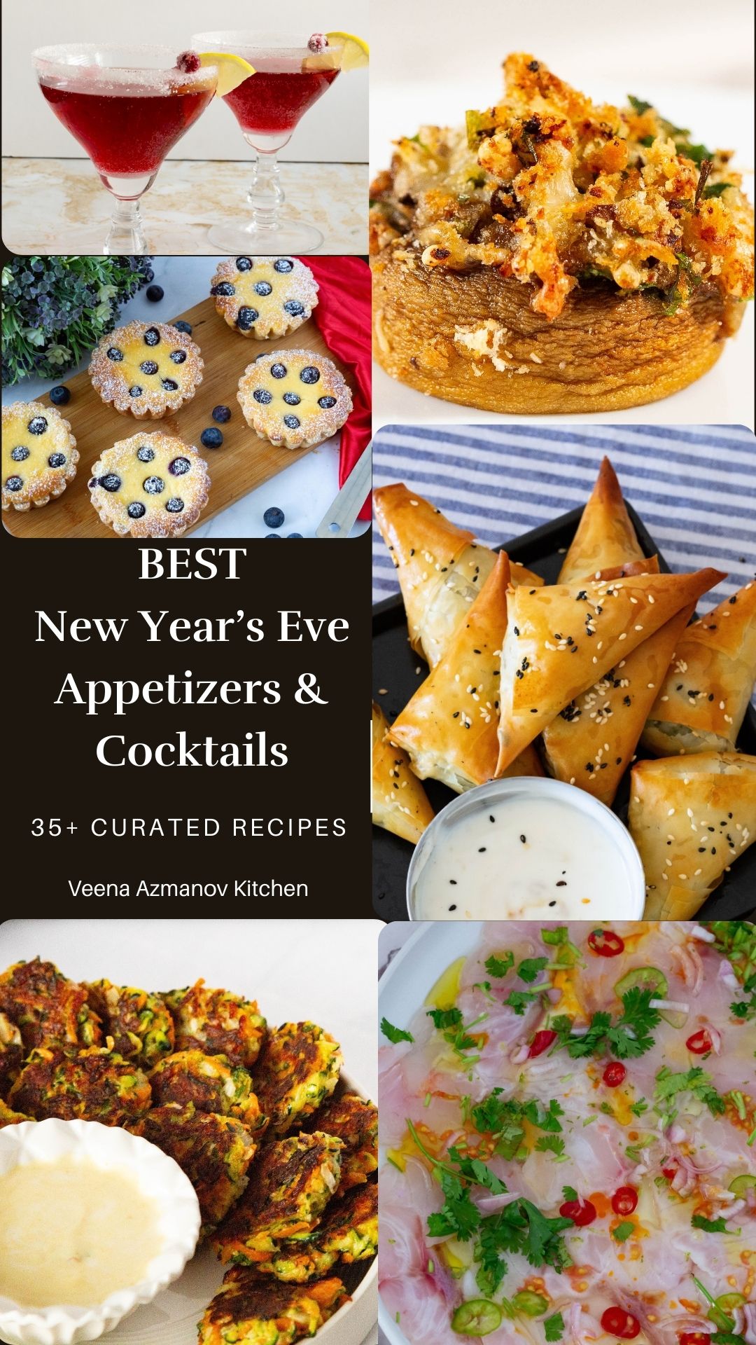 New Year’s Eve Appetizers & Cocktails – Easy Party Bites & Festive ...