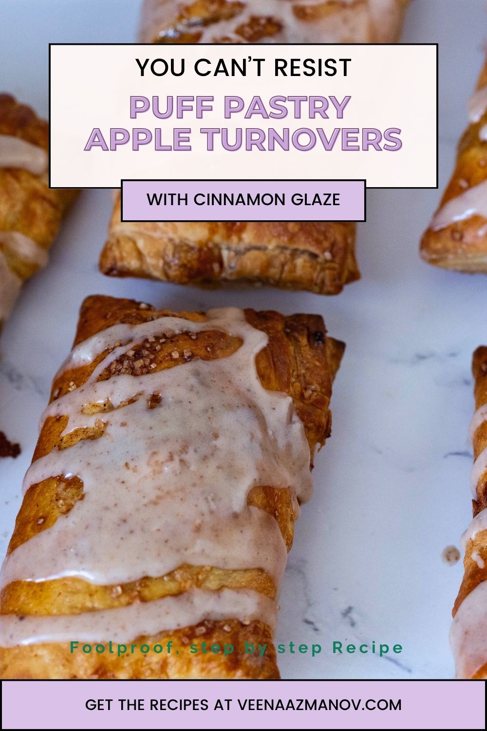 Apple Turnovers with Puff Pastry – Easy Brown Sugar Apple Filling ...