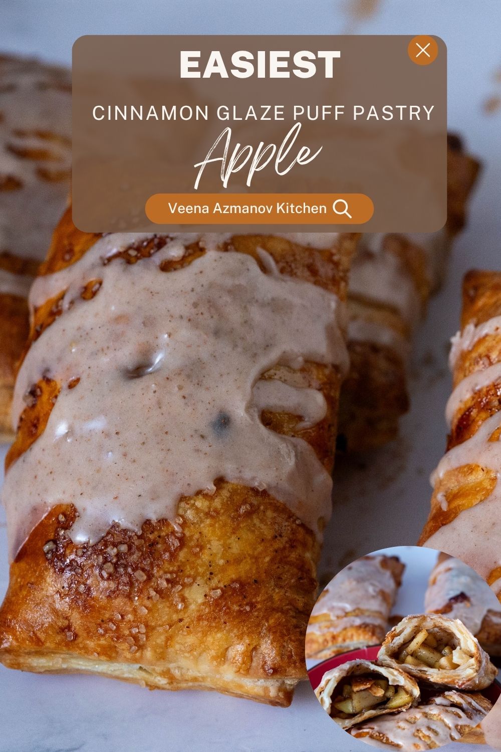 Apple Turnovers with Puff Pastry – Easy Brown Sugar Apple Filling ...