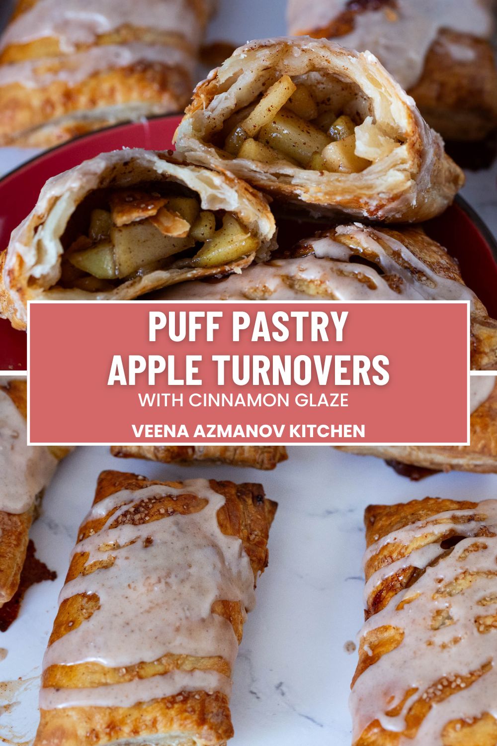 Apple Turnovers with Puff Pastry – Easy Brown Sugar Apple Filling ...
