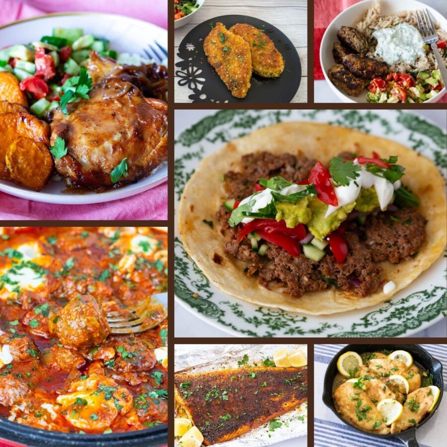 Healthy Dinner Recipes (Easy Weeknight Meals) - Veena Azmanov Kitchen